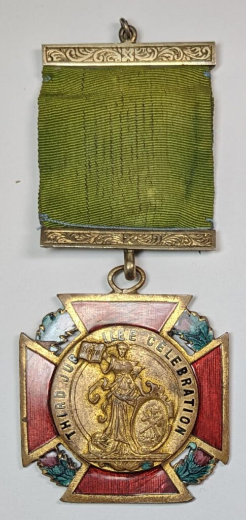 TH211 1886 150th Anniversary of the Grand Lodge of Scotland - Masonic ...